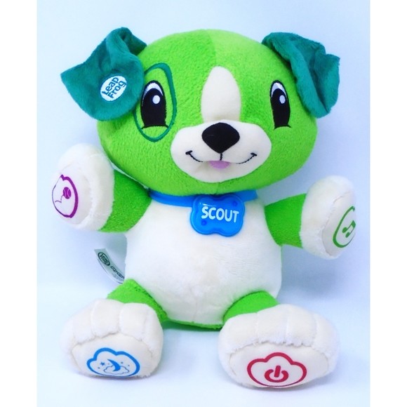 Toys | Leapfrog My Pal Scout Green Puppy Learns Talks And Plays Music ...